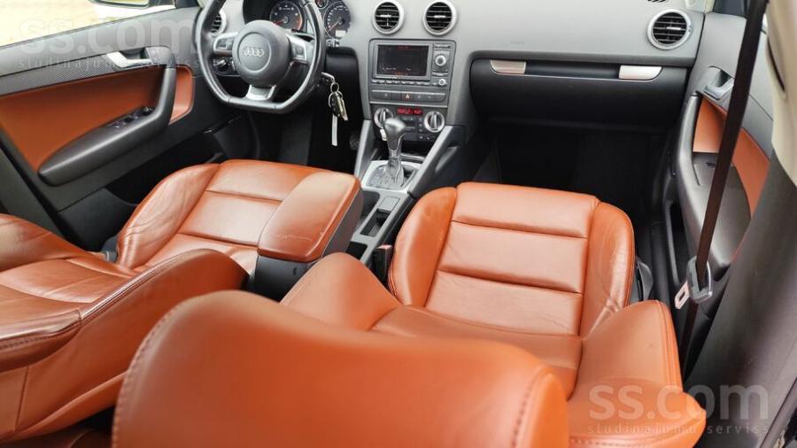 Melns Audi A3 2009 Jelgava, ar dzinēja tilpumu 1.40 L un nobraukumu 258 tūkst. km par 5480 €, foto 24 vietnē AUTOMOTO.COM.LV