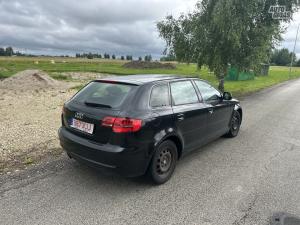 Черный Ауди А3 2009 в Каунас, объемом двигателя 1.90 л и пробегом 267 тыс. км за 2700 €, фото 5 на AUTOMOTO.COM.LV