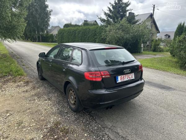 Black Audi A3 2009 in Kaunas, with an engine capacity of 1.90 L and mileage of 267 thousand km for 2700 €, photo 7 on AUTOMOTO.COM.LV