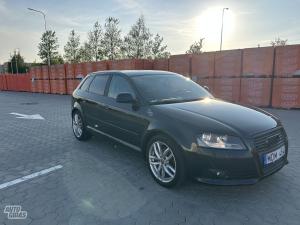 Black Audi A3 2009 in Telschi, with an engine capacity of 2.00 L and mileage of 253 thousand km for 3800 €, photo 7 on AUTOMOTO.COM.LV