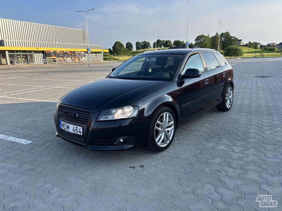 Melns Audi A3 2009 Telšiai, ar dzinēja tilpumu 2.00 L un nobraukumu 253 tūkst. km par 3800 €, foto 3 vietnē AUTOMOTO.COM.LV