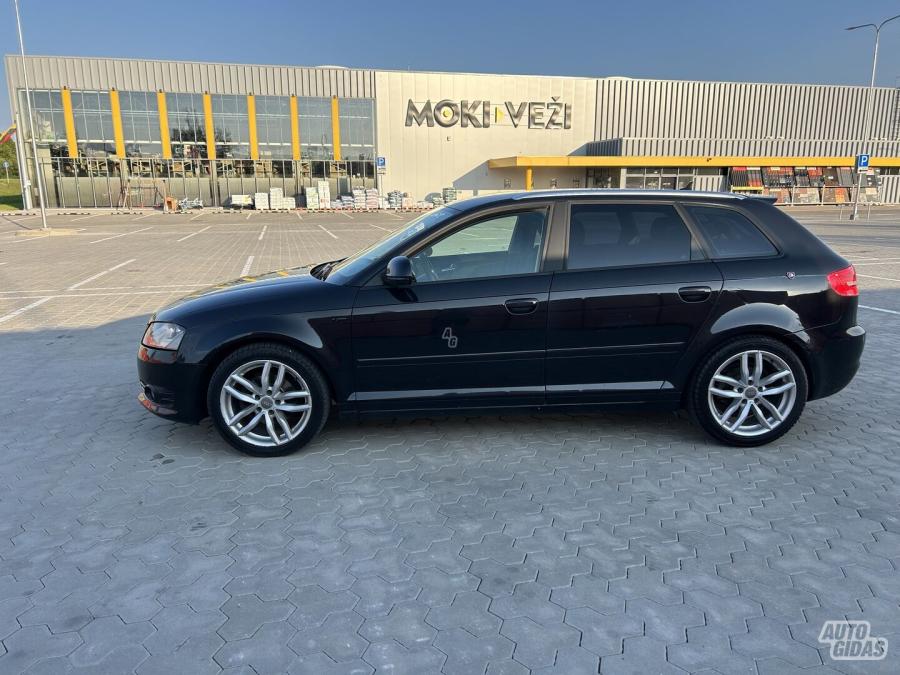 Melns Audi A3 2009 Telšiai, ar dzinēja tilpumu 2.00 L un nobraukumu 253 tūkst. km par 3800 €, foto 4 vietnē AUTOMOTO.COM.LV
