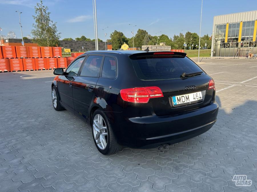 Melns Audi A3 2009 Telšiai, ar dzinēja tilpumu 2.00 L un nobraukumu 253 tūkst. km par 3800 €, foto 5 vietnē AUTOMOTO.COM.LV