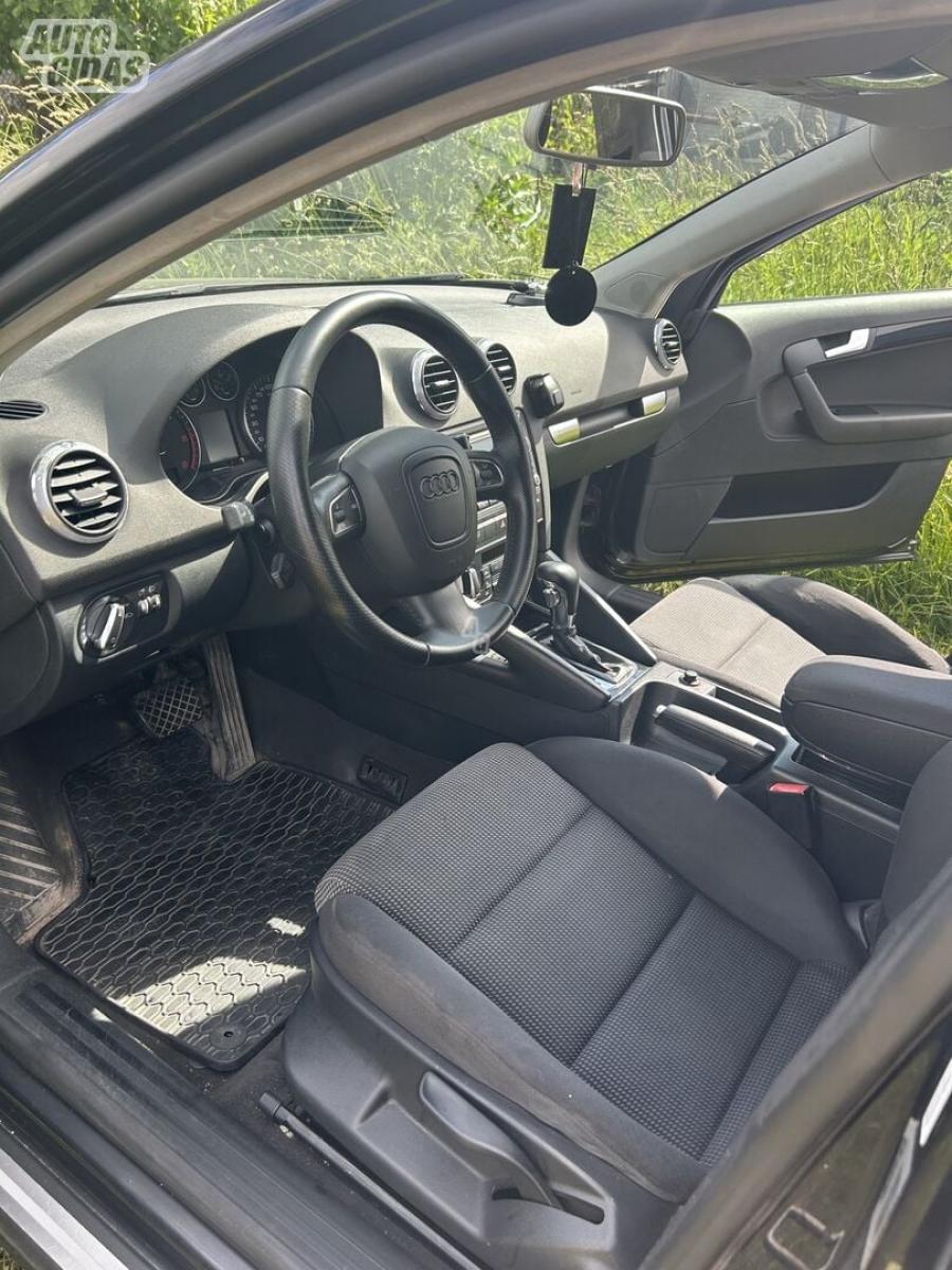 Melns Audi A3 2009 Telšiai, ar dzinēja tilpumu 2.00 L un nobraukumu 253 tūkst. km par 3800 €, foto 12 vietnē AUTOMOTO.COM.LV