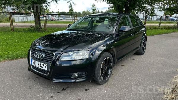 Melns Audi A3 2009 Rīga, ar dzinēja tilpumu 1.80 L un nobraukumu 183 tūkst. km par 4775 €, foto 2 vietnē AUTOMOTO.COM.LV
