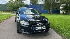 Black Audi A3 2009 in Riga, with an engine capacity of 1.80 L and mileage of 183 thousand km for 4775 €, photo 4 on AUTOMOTO.COM.LV