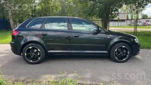Black Audi A3 2009 in Riga, with an engine capacity of 1.80 L and mileage of 183 thousand km for 4775 €, photo 6 on AUTOMOTO.COM.LV