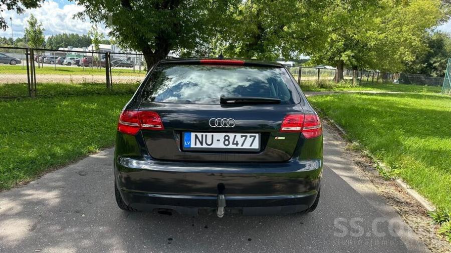 Black Audi A3 2009 in Riga, with an engine capacity of 1.80 L and mileage of 183 thousand km for 4775 €, photo 8 on AUTOMOTO.COM.LV