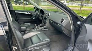 Black Audi A3 2009 in Riga, with an engine capacity of 1.80 L and mileage of 183 thousand km for 4775 €, photo 14 on AUTOMOTO.COM.LV