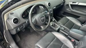 Black Audi A3 2009 in Riga, with an engine capacity of 1.80 L and mileage of 183 thousand km for 4775 €, photo 17 on AUTOMOTO.COM.LV
