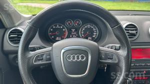 Black Audi A3 2009 in Riga, with an engine capacity of 1.80 L and mileage of 183 thousand km for 4775 €, photo 18 on AUTOMOTO.COM.LV