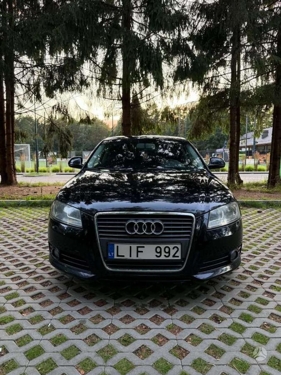 Black Audi A3 2009 in Vilnius, with an engine capacity of 1.97 L and mileage of 305 thousand km for 2500 €, photo 1 on AUTOMOTO.COM.LV