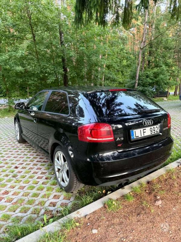 Черный Ауди А3 2009 в Вильнюс, объемом двигателя 1.97 л и пробегом 305 тыс. км за 2500 €, фото 6 на AUTOMOTO.COM.LV