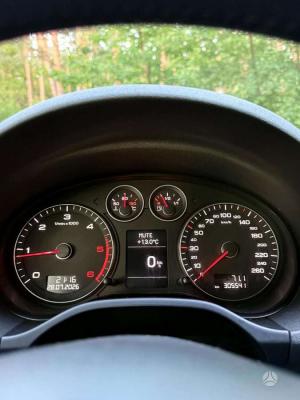 Black Audi A3 2009 in Vilnius, with an engine capacity of 1.97 L and mileage of 305 thousand km for 2500 €, photo 9 on AUTOMOTO.COM.LV