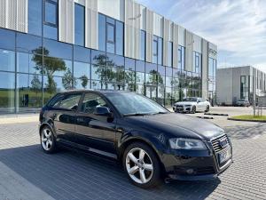 Black Audi A3 2009 in Klaipeda, with an engine capacity of 1.97 L and mileage of 384 thousand km for 3800 €, photo  on AUTOMOTO.COM.LV