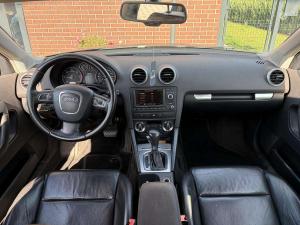 Black Audi A3 2009 in Klaipeda, with an engine capacity of 1.97 L and mileage of 384 thousand km for 3800 €, photo 7 on AUTOMOTO.COM.LV