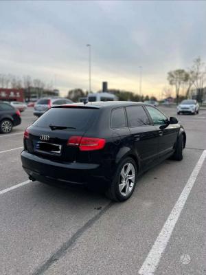Black Audi A3 2009 in Kaunas, with an engine capacity of 2.00 L and mileage of 370 thousand km for 3700 €, photo  on AUTOMOTO.COM.LV