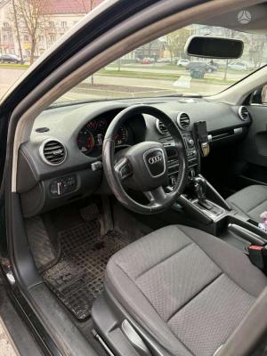 Black Audi A3 2009 in Kaunas, with an engine capacity of 2.00 L and mileage of 370 thousand km for 3700 €, photo 10 on AUTOMOTO.COM.LV
