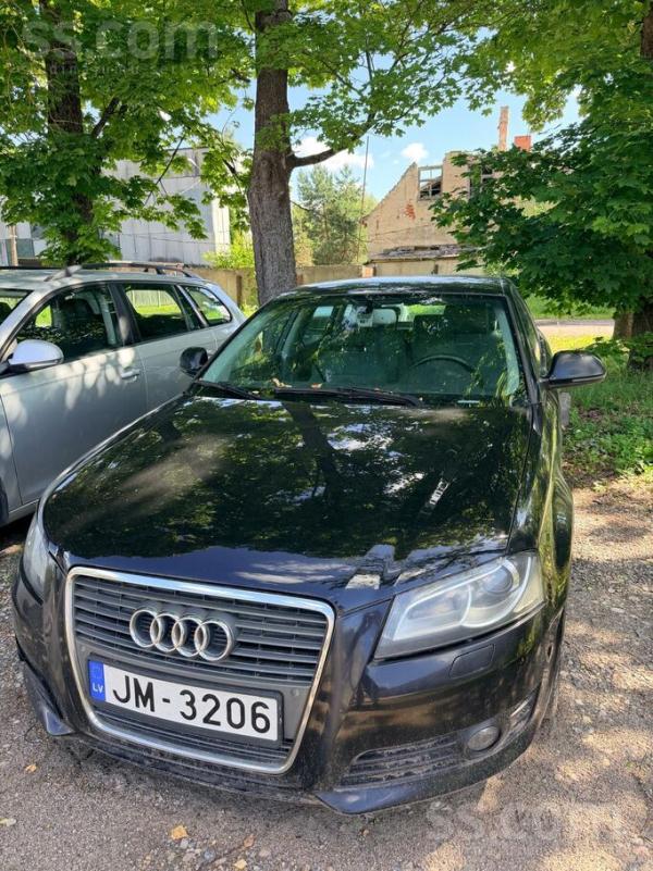 Melns Audi A3 2009 Rīga, ar dzinēja tilpumu 2.00 L un nobraukumu 461 tūkst. km par 2200 €, foto 1 vietnē AUTOMOTO.COM.LV