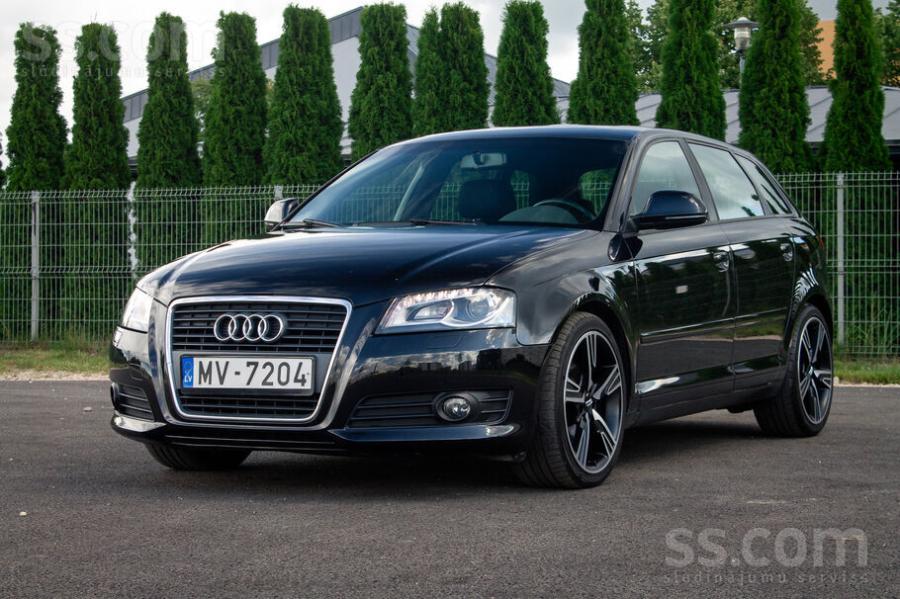 Melns Audi A3 2009 Jelgava, ar dzinēja tilpumu 2.00 L un nobraukumu 331 tūkst. km par 5490 €, foto 4 vietnē AUTOMOTO.COM.LV