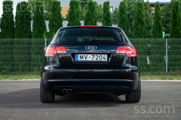 Melns Audi A3 2009 Jelgava, ar dzinēja tilpumu 2.00 L un nobraukumu 331 tūkst. km par 5490 €, foto 5 vietnē AUTOMOTO.COM.LV