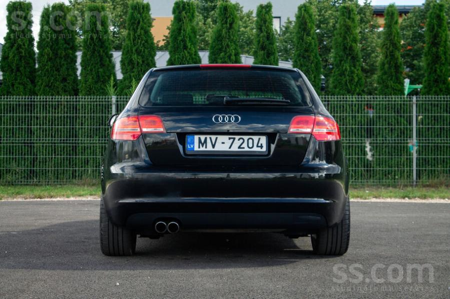 Melns Audi A3 2009 Jelgava, ar dzinēja tilpumu 2.00 L un nobraukumu 331 tūkst. km par 5490 €, foto 6 vietnē AUTOMOTO.COM.LV