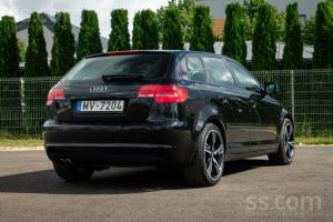 Melns Audi A3 2009 Jelgava, ar dzinēja tilpumu 2.00 L un nobraukumu 331 tūkst. km par 5490 €, foto 7 vietnē AUTOMOTO.COM.LV