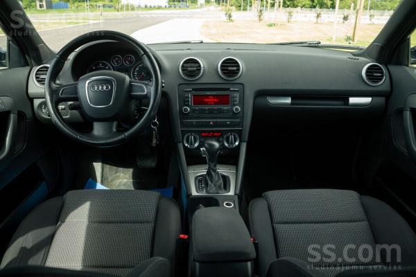 Melns Audi A3 2009 Jelgava, ar dzinēja tilpumu 2.00 L un nobraukumu 331 tūkst. km par 5490 €, foto 9 vietnē AUTOMOTO.COM.LV