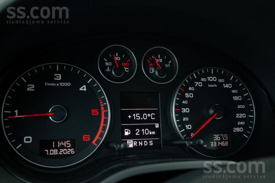 Melns Audi A3 2009 Jelgava, ar dzinēja tilpumu 2.00 L un nobraukumu 331 tūkst. km par 5490 €, foto 14 vietnē AUTOMOTO.COM.LV
