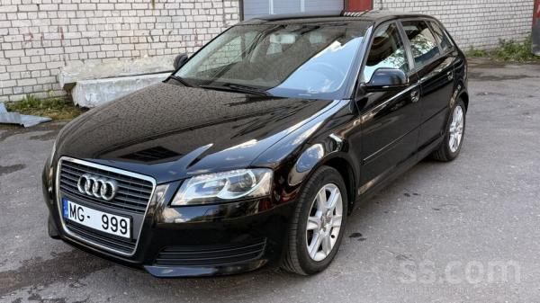 Melns Audi A3 2009 Rīga, ar dzinēja tilpumu 2.00 L un nobraukumu 269 tūkst. km par 5100 €, foto 1 vietnē AUTOMOTO.COM.LV