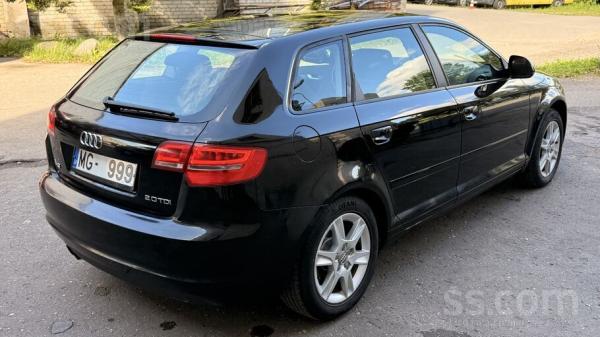 Melns Audi A3 2009 Rīga, ar dzinēja tilpumu 2.00 L un nobraukumu 269 tūkst. km par 5100 €, foto 3 vietnē AUTOMOTO.COM.LV