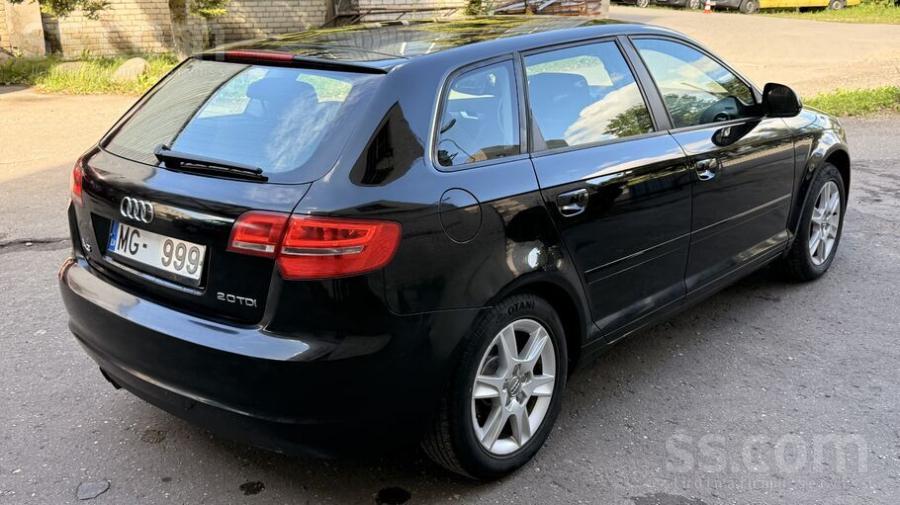Melns Audi A3 2009 Rīga, ar dzinēja tilpumu 2.00 L un nobraukumu 269 tūkst. km par 5100 €, foto 4 vietnē AUTOMOTO.COM.LV