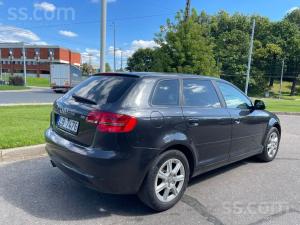 Black Audi A3 2009 in Riga, with an engine capacity of 1.40 L and mileage of 255 thousand km for 3950 €, photo 5 on AUTOMOTO.COM.LV