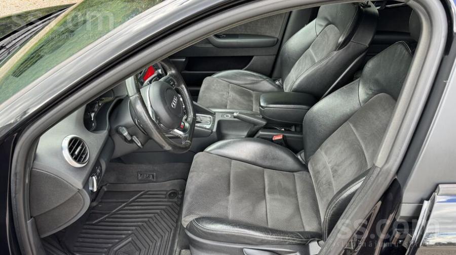 Black Audi A3 2009 in Tukums, with an engine capacity of 2.00 L and mileage of 320 thousand km for 5450 €, photo 13 on AUTOMOTO.COM.LV