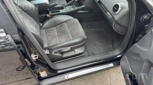 Black Audi A3 2009 in Tukums, with an engine capacity of 2.00 L and mileage of 320 thousand km for 5450 €, photo 21 on AUTOMOTO.COM.LV