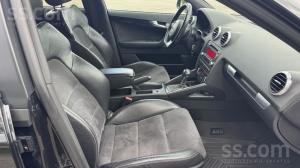 Black Audi A3 2009 in Tukums, with an engine capacity of 2.00 L and mileage of 320 thousand km for 5450 €, photo 22 on AUTOMOTO.COM.LV
