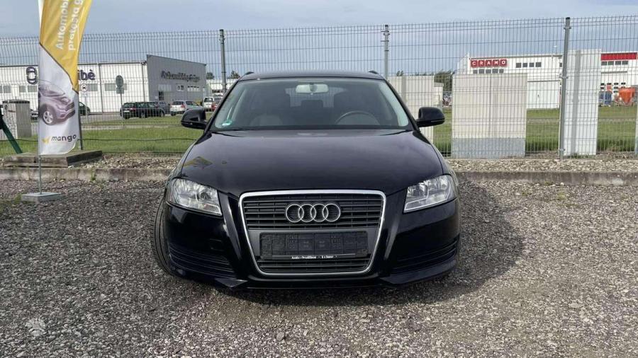 Black Audi A3 2009 in Marijampole, with an engine capacity of 1.39 L and mileage of 247 thousand km for 4690 €, photo 7 on AUTOMOTO.COM.LV