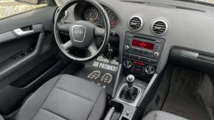 Black Audi A3 2009 in Marijampole, with an engine capacity of 1.39 L and mileage of 247 thousand km for 4690 €, photo 15 on AUTOMOTO.COM.LV