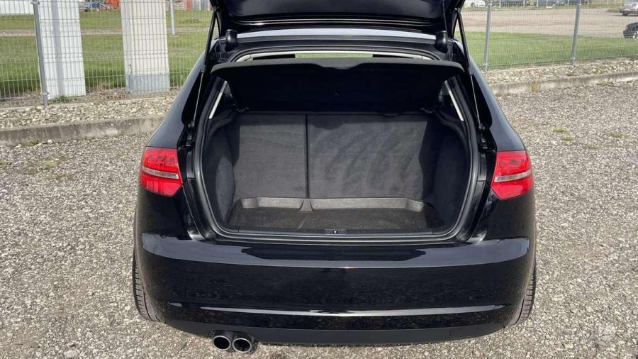 Black Audi A3 2009 in Marijampole, with an engine capacity of 1.39 L and mileage of 247 thousand km for 4690 €, photo 28 on AUTOMOTO.COM.LV