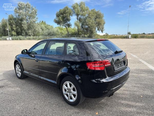 Audi A3 2009 in Marijampole on AUTOMOTO.COM.LV Black Audi A3 2009 in Marijampole, with an engine capacity of 1.40 L and mileage of 167 thousand km for 3999 €, photo 7 on AUTOMOTO.COM.LV