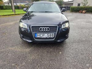 Black Audi A3 2009 in Ukmerge, with an engine capacity of 1.97 L and mileage of 385 thousand km for 3900 €, photo  on AUTOMOTO.COM.LV
