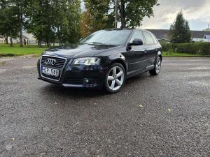 Black Audi A3 2009 in Ukmerge, with an engine capacity of 1.97 L and mileage of 385 thousand km for 3900 €, photo 3 on AUTOMOTO.COM.LV
