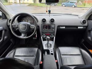 Black Audi A3 2009 in Ukmerge, with an engine capacity of 1.97 L and mileage of 385 thousand km for 3900 €, photo 11 on AUTOMOTO.COM.LV