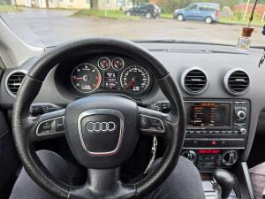 Black Audi A3 2009 in Ukmerge, with an engine capacity of 1.97 L and mileage of 385 thousand km for 3900 €, photo 12 on AUTOMOTO.COM.LV