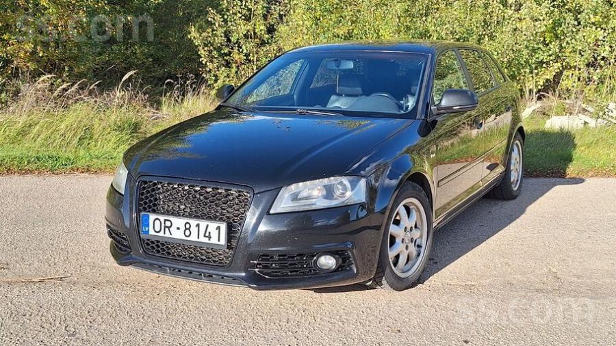 Melns Audi A3 2009 Bauska, ar dzinēja tilpumu 2.00 L un nobraukumu 396 tūkst. km par 5500 €, foto 1 vietnē AUTOMOTO.COM.LV