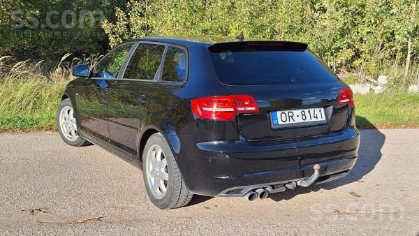 Melns Audi A3 2009 Bauska, ar dzinēja tilpumu 2.00 L un nobraukumu 396 tūkst. km par 5500 €, foto 4 vietnē AUTOMOTO.COM.LV