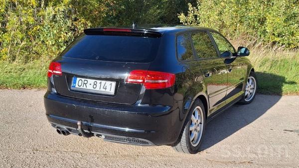 Melns Audi A3 2009 Bauska, ar dzinēja tilpumu 2.00 L un nobraukumu 396 tūkst. km par 5500 €, foto 5 vietnē AUTOMOTO.COM.LV