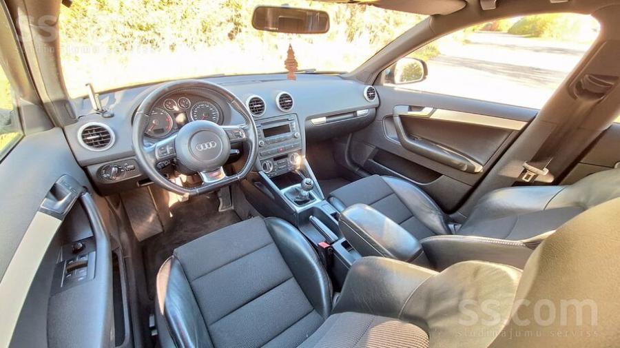 Melns Audi A3 2009 Bauska, ar dzinēja tilpumu 2.00 L un nobraukumu 396 tūkst. km par 5500 €, foto 6 vietnē AUTOMOTO.COM.LV