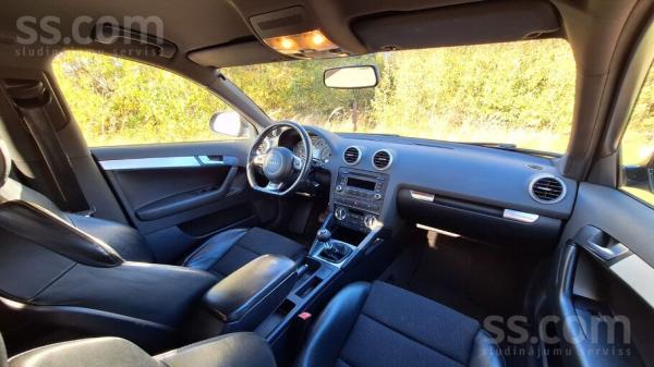 Melns Audi A3 2009 Bauska, ar dzinēja tilpumu 2.00 L un nobraukumu 396 tūkst. km par 5500 €, foto 7 vietnē AUTOMOTO.COM.LV