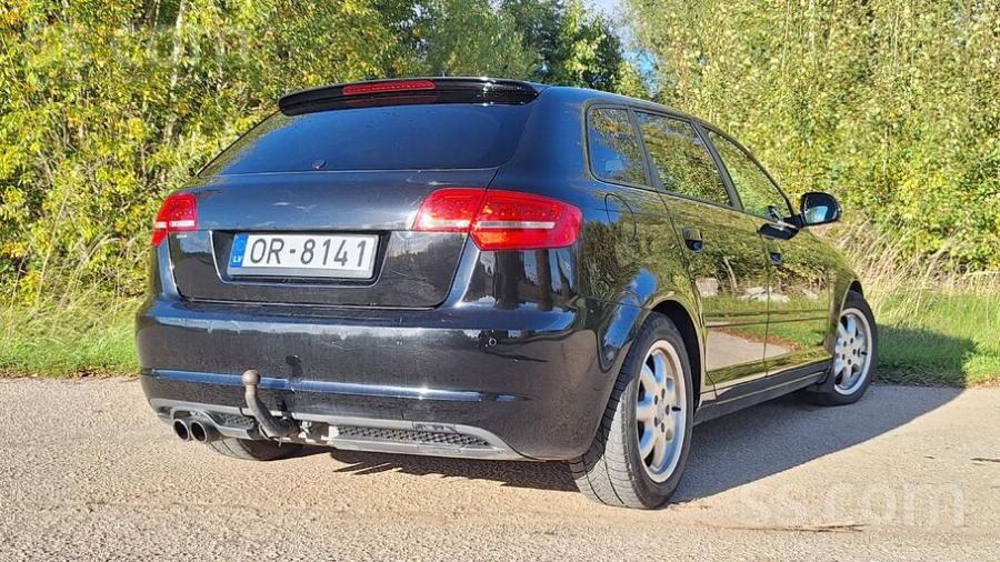 Melns Audi A3 2009 Bauska, ar dzinēja tilpumu 2.00 L un nobraukumu 396 tūkst. km par 5500 €, foto 17 vietnē AUTOMOTO.COM.LV